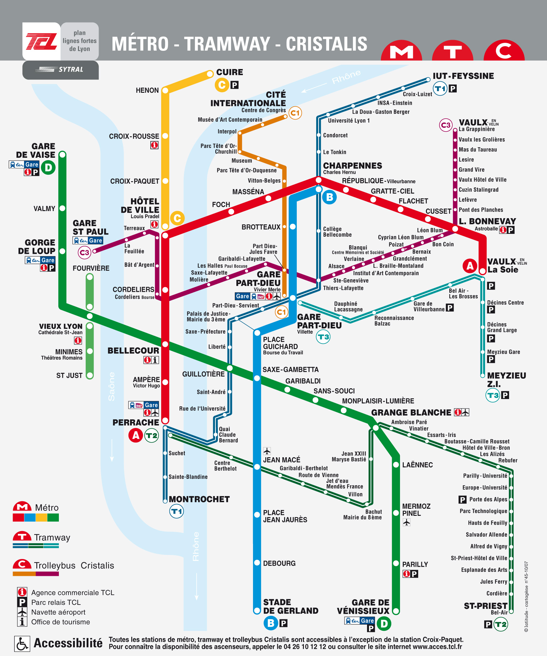 Tcl Lyon Plan Métro